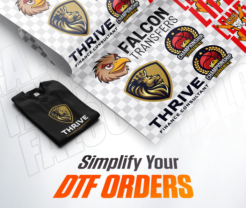 Custom Wholesale DTF Transfers Canada – Falcon Transfers