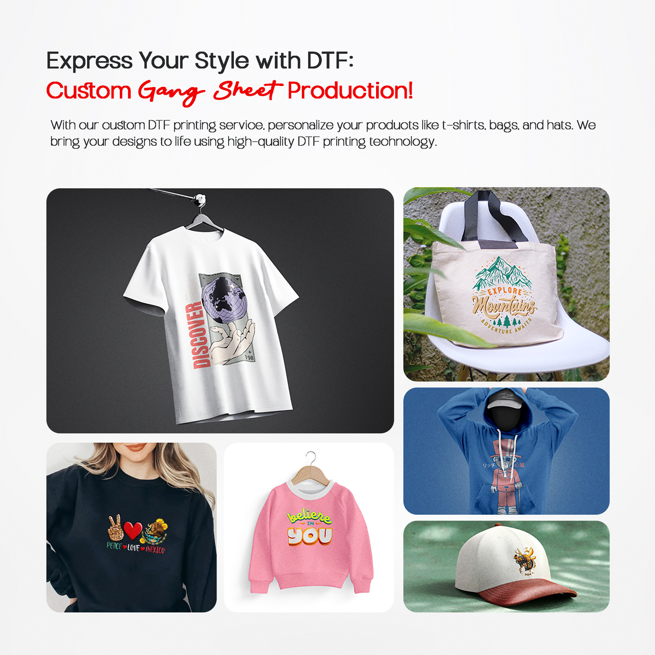 DTF Heat Transfers - Upload Your DTF Sheet – Falcon Transfers