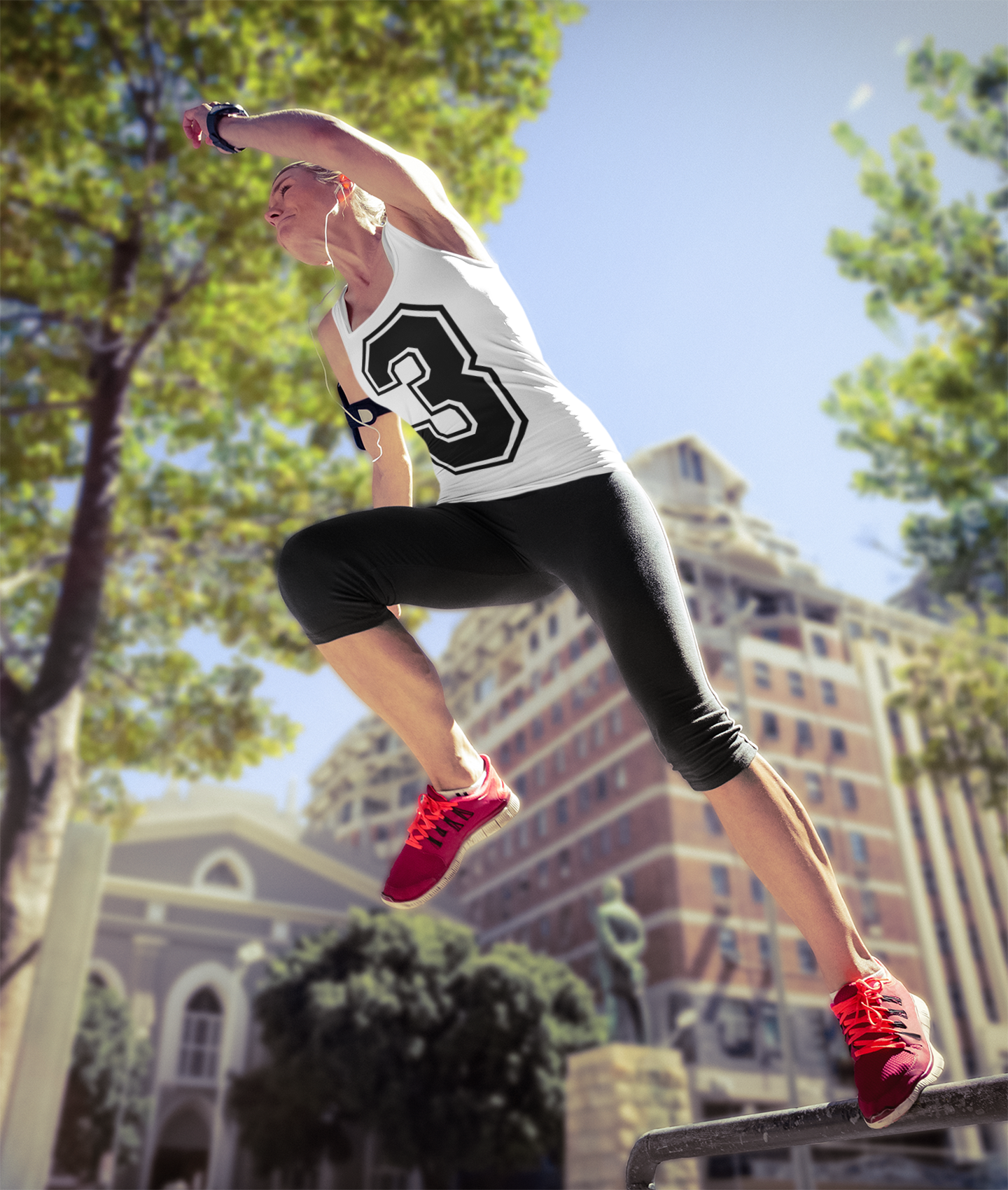 🖤 “3” - Three - Minimal Numeric | DTF Transfer FT1003 – Falcon Transfers