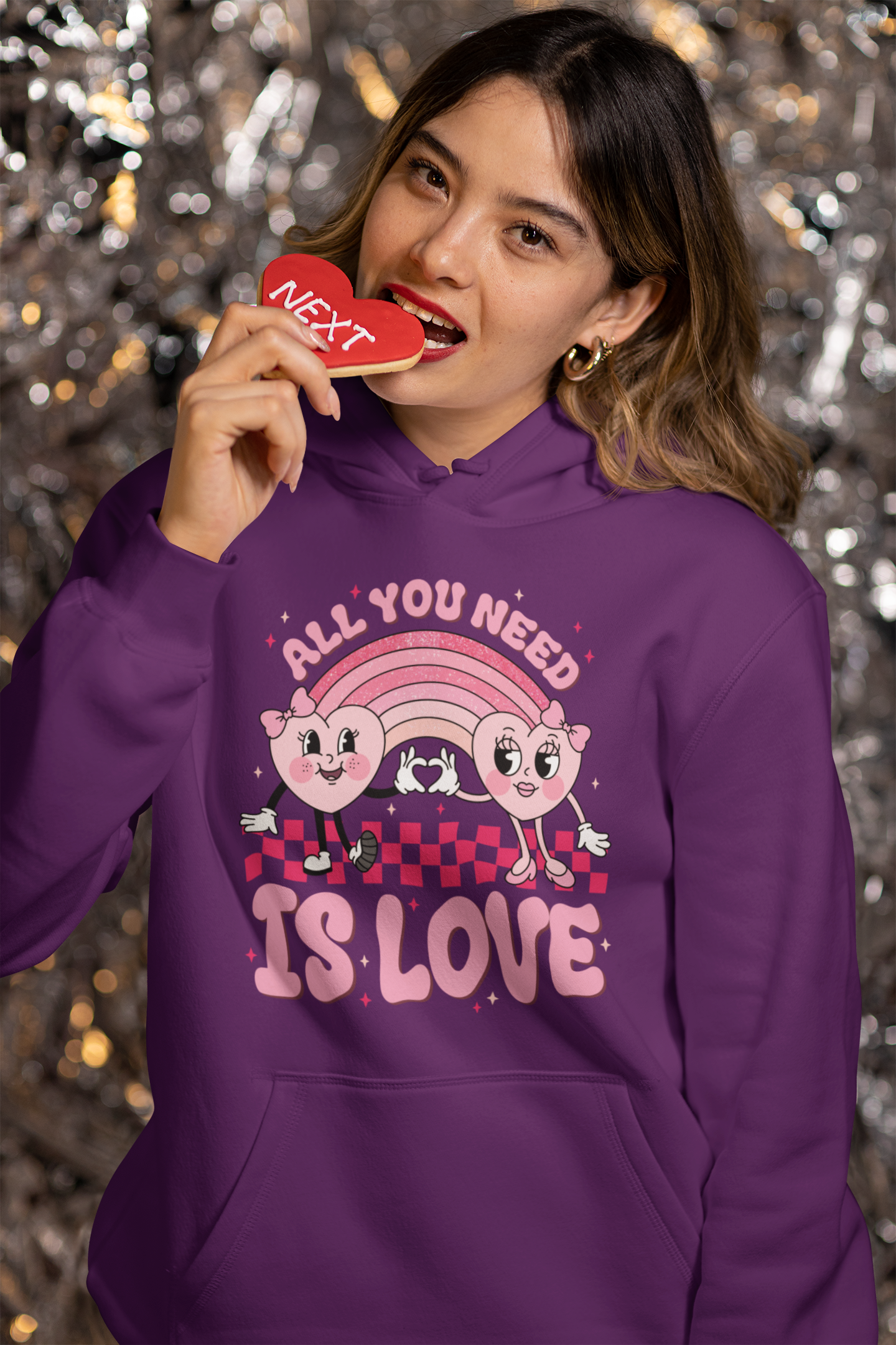 🌈💗 ALL YOU NEED IS LOVE – Valentine’s Day | DTF Transfer FT1086 ...