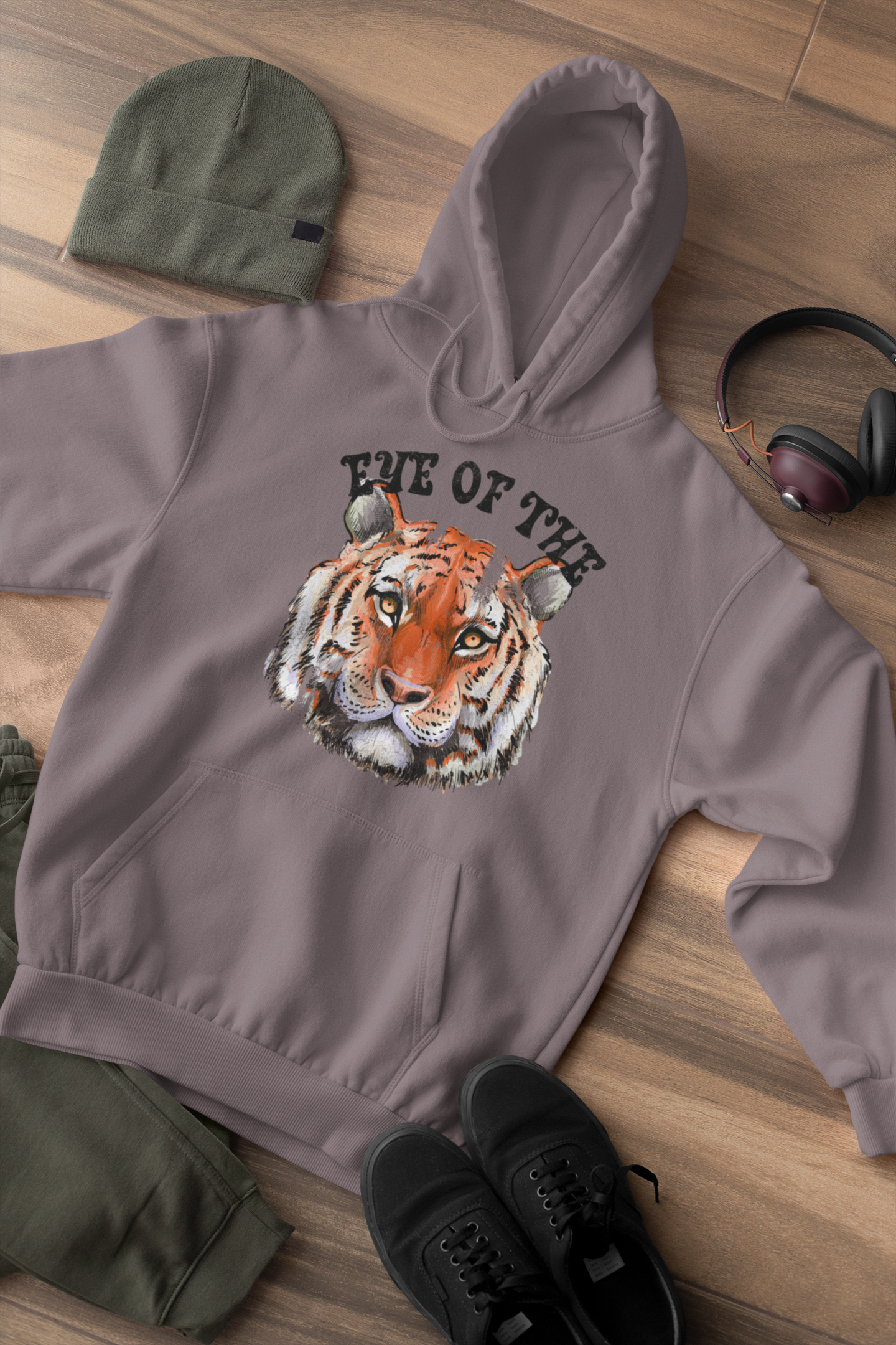 🐅🔥 Majestic Tiger Illustration – Power & Focus | DTF Transfer FT958 ...