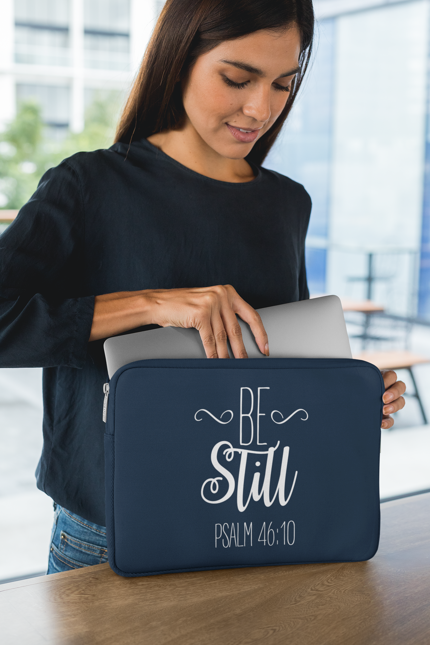 ⭐ Be Still – Psalm 46:10 Faith | DTF Transfer FT927 – Falcon Transfers