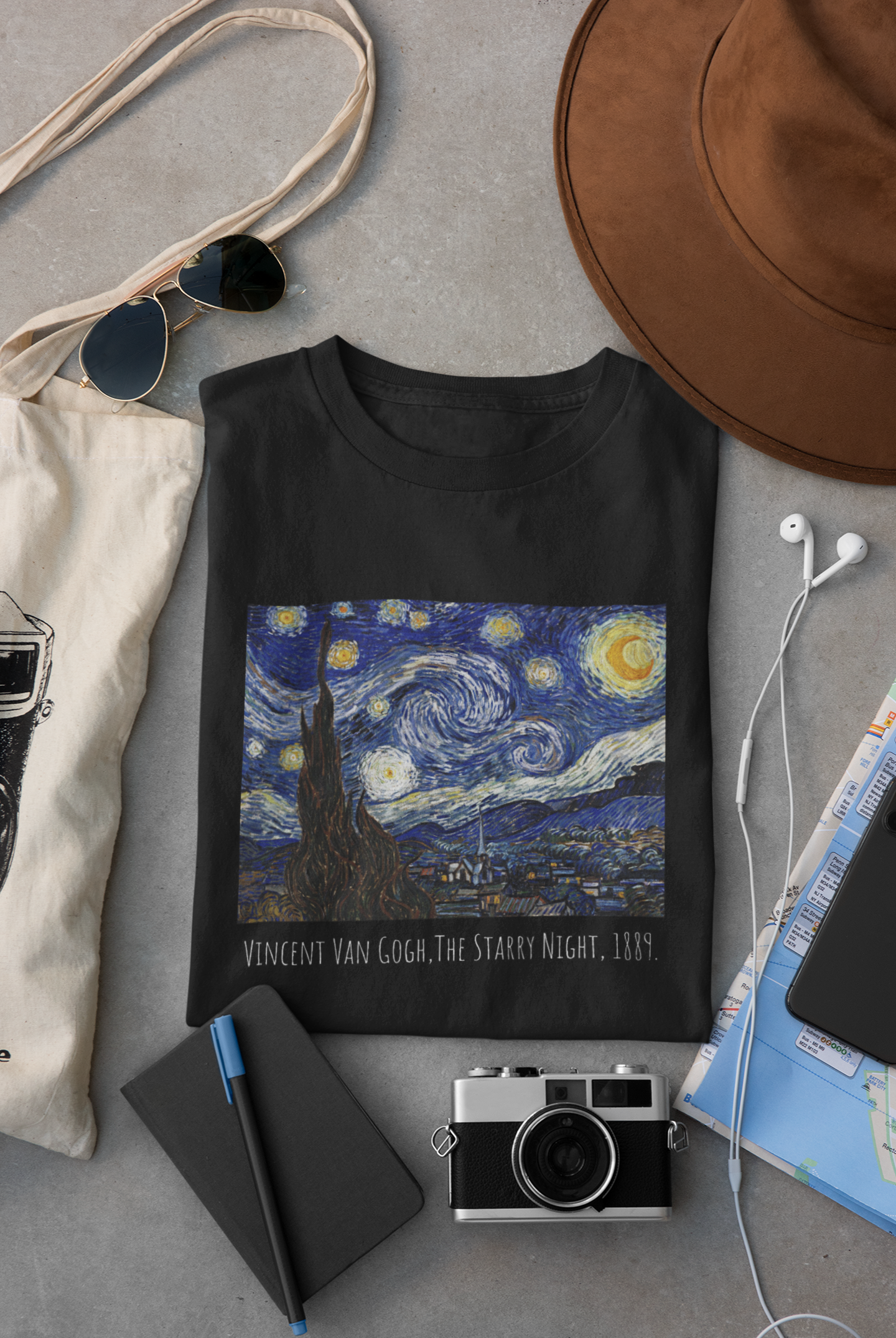🌌 “The Starry Night” DTF Transfer FT514 – Falcon Transfers