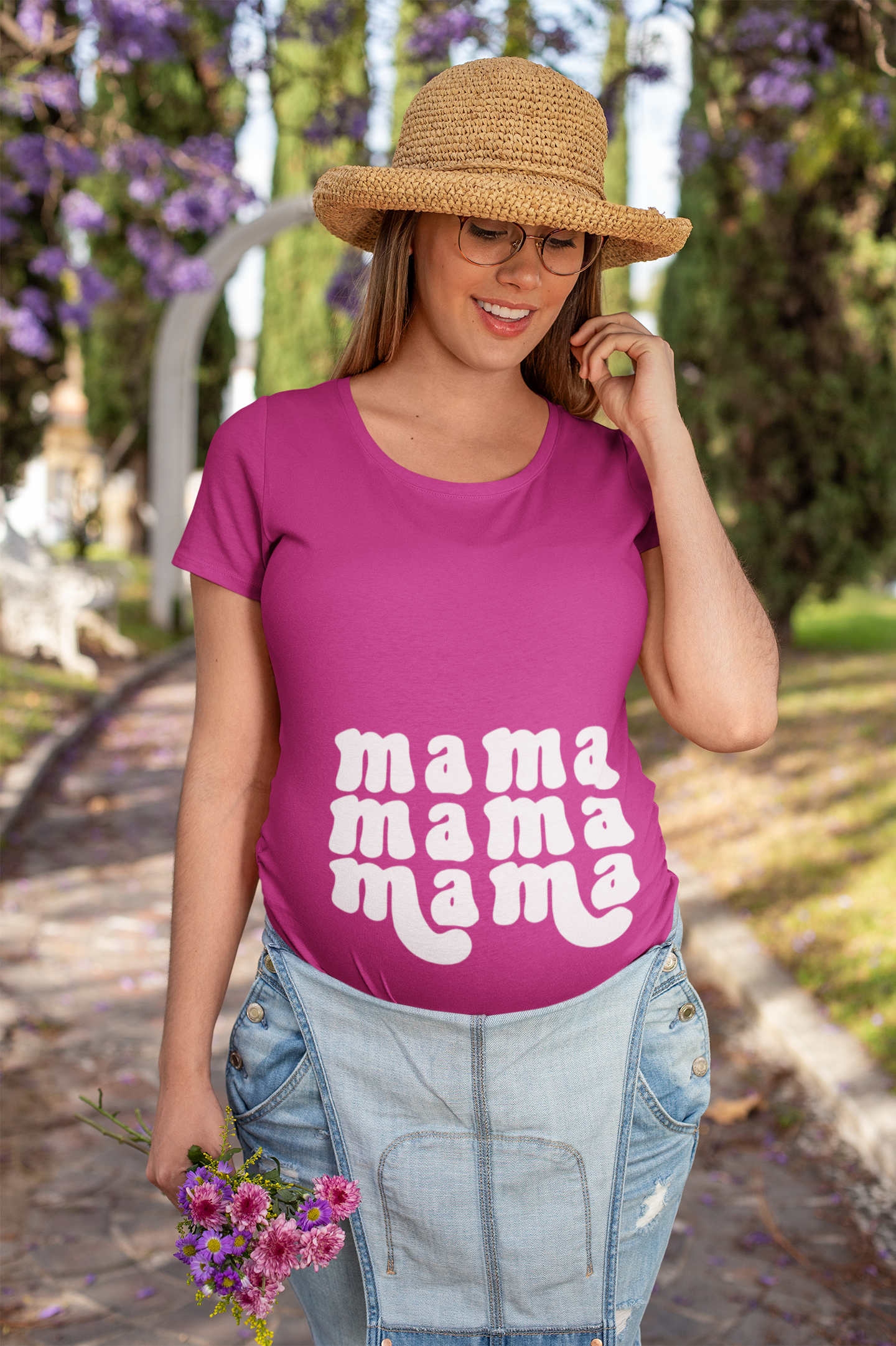 🔠 Mama Pattern – Bold Typography DTF Transfer FT877 – Falcon Transfers