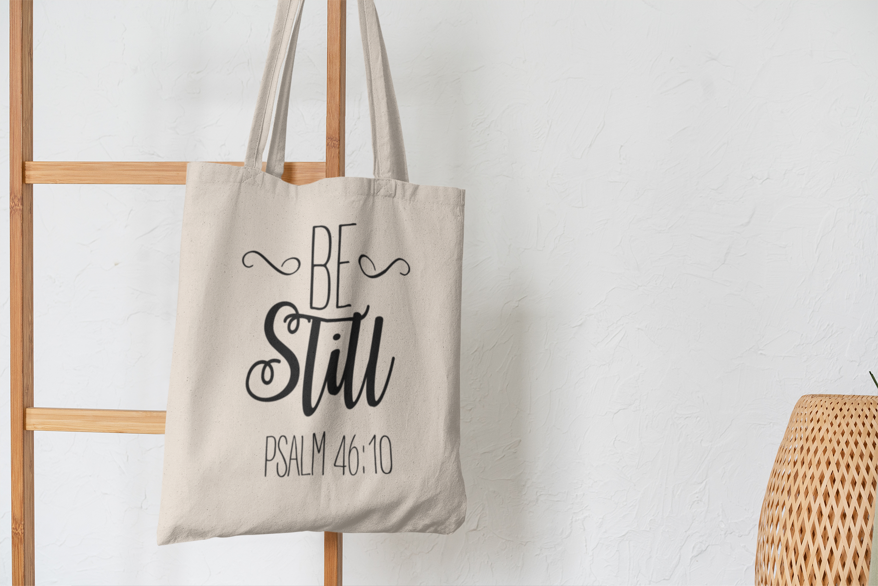 🖤 Be Still – Psalm 46:10 | DTF Transfer FT929 – Falcon Transfers