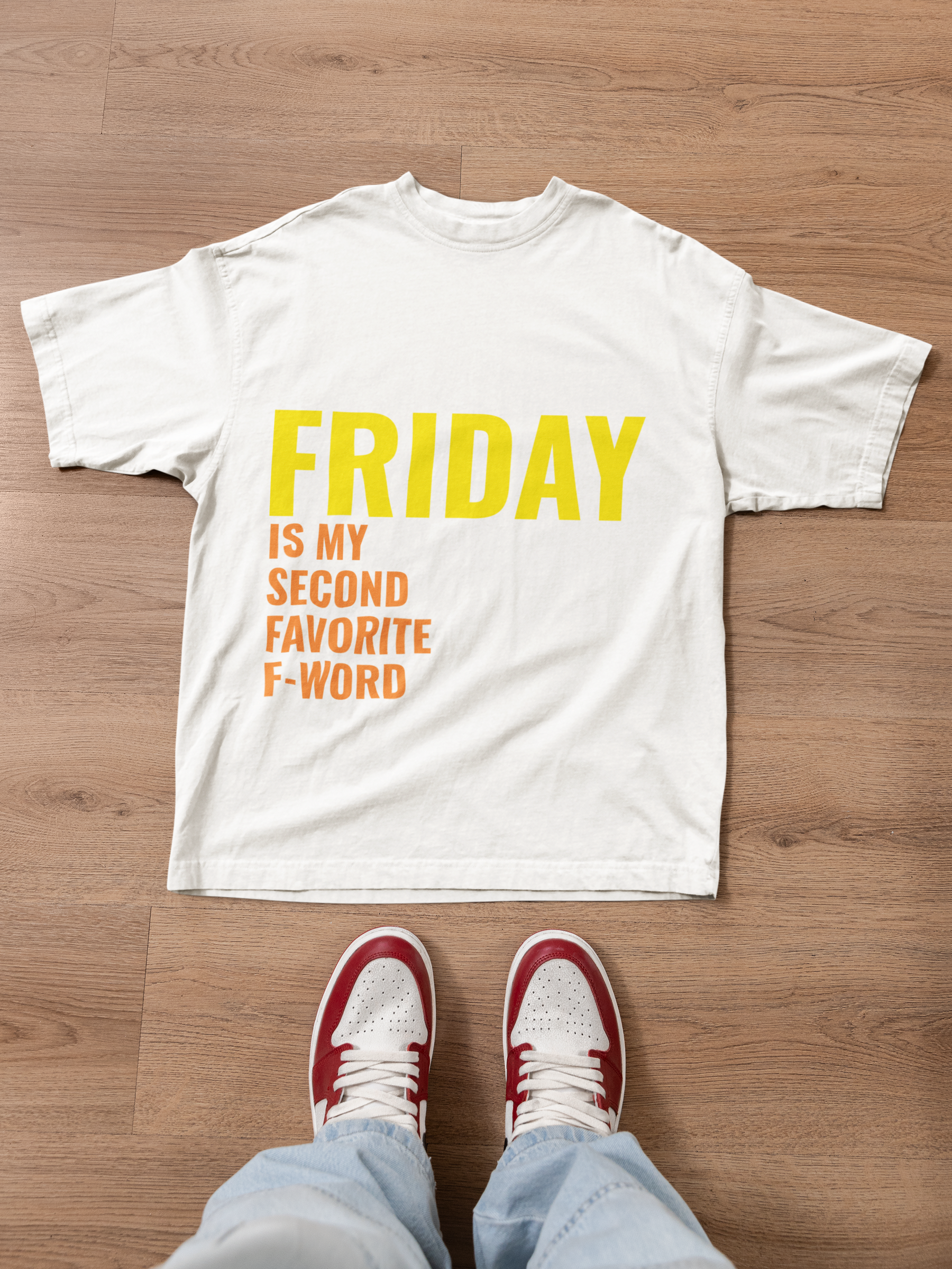 🖤 FRIDAY Is My Second Favorite F-Word | Bold Humor DTF Transfer FT838 ...