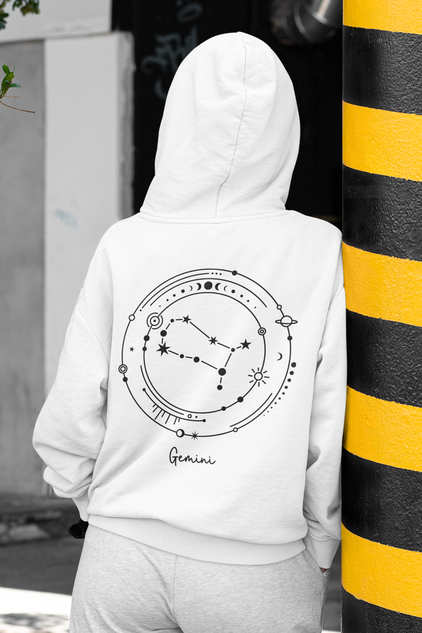 ♊ Gemini – Celestial Symbol | Minimal Astrology DTF Transfer FT792 ...