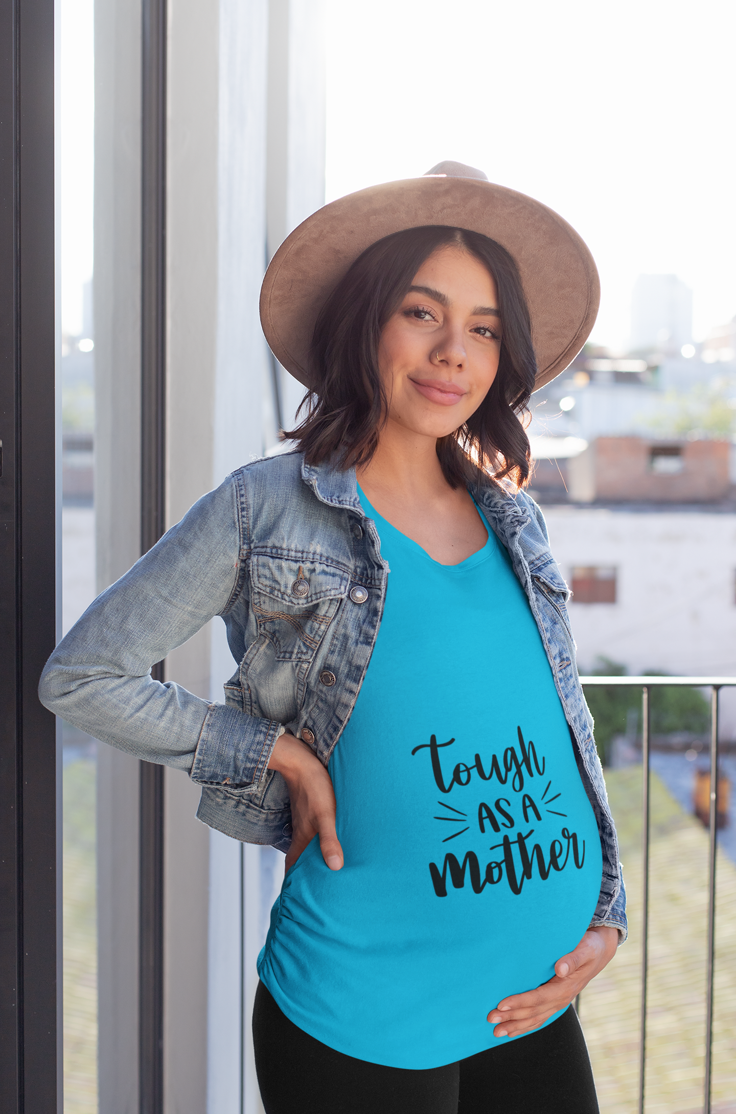 💪🖤 Tough As A Mother – Bold Typography DTF Transfer FT883 – Falcon ...